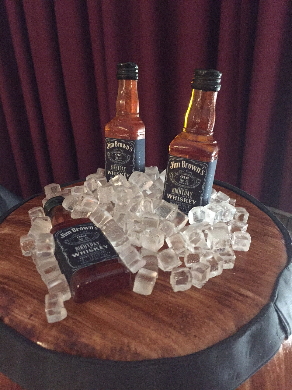 Edible Sugar Isomalt Miniature Ice Cubes | Never Forgotten Designs