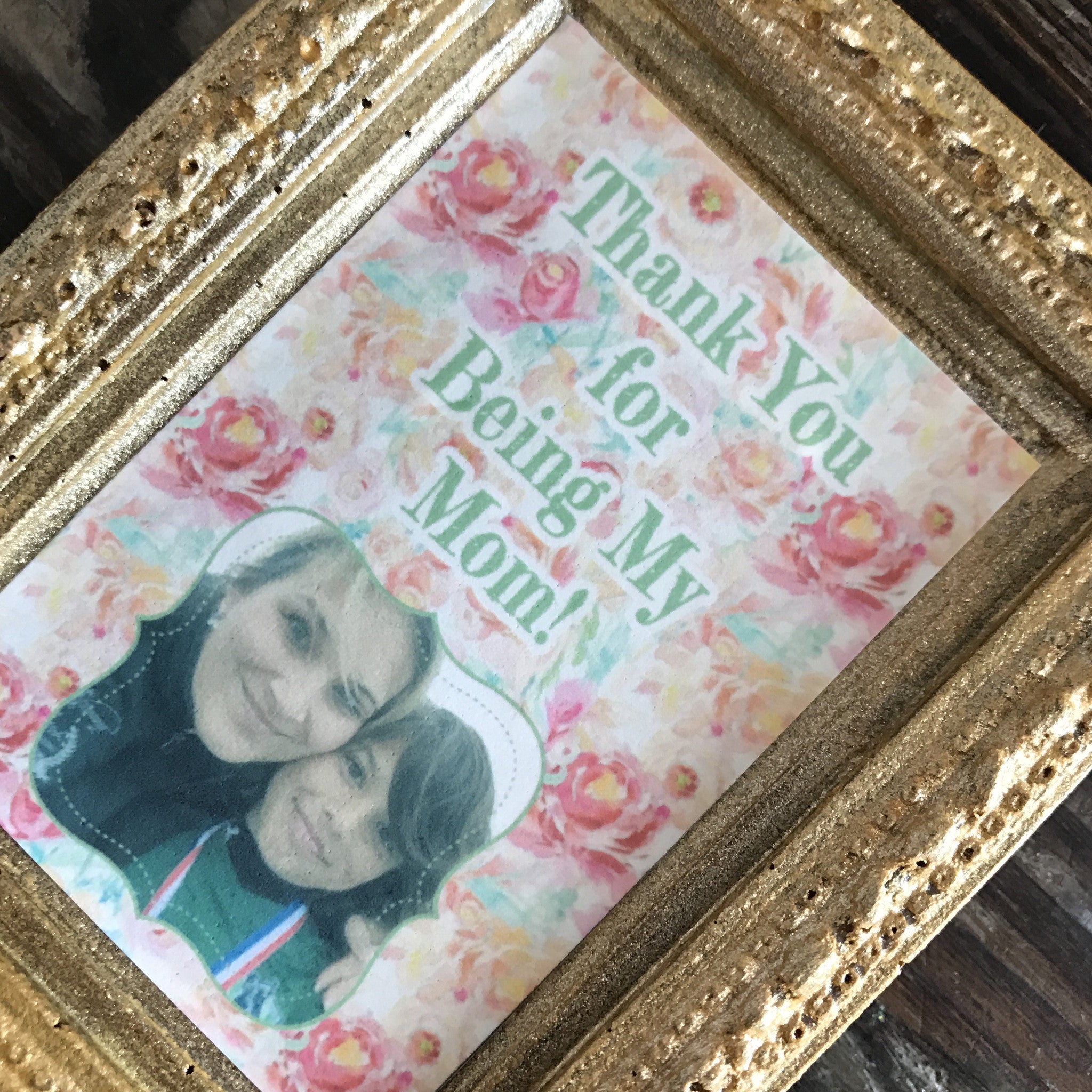 Edible Chocolate Photo Frame Gift | Never Forgotten Designs